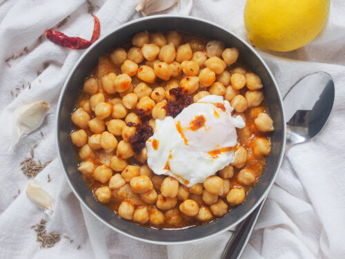 Lablabi - Tunisian chickpea soup/stew - Caroline's Cooking