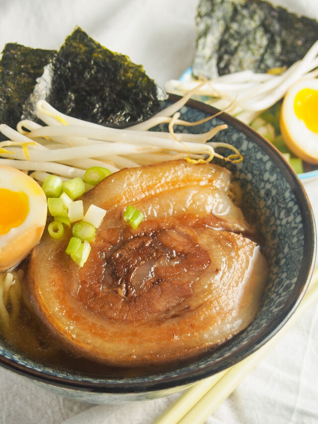 Chashu pork (for ramen and more) - Caroline's Cooking