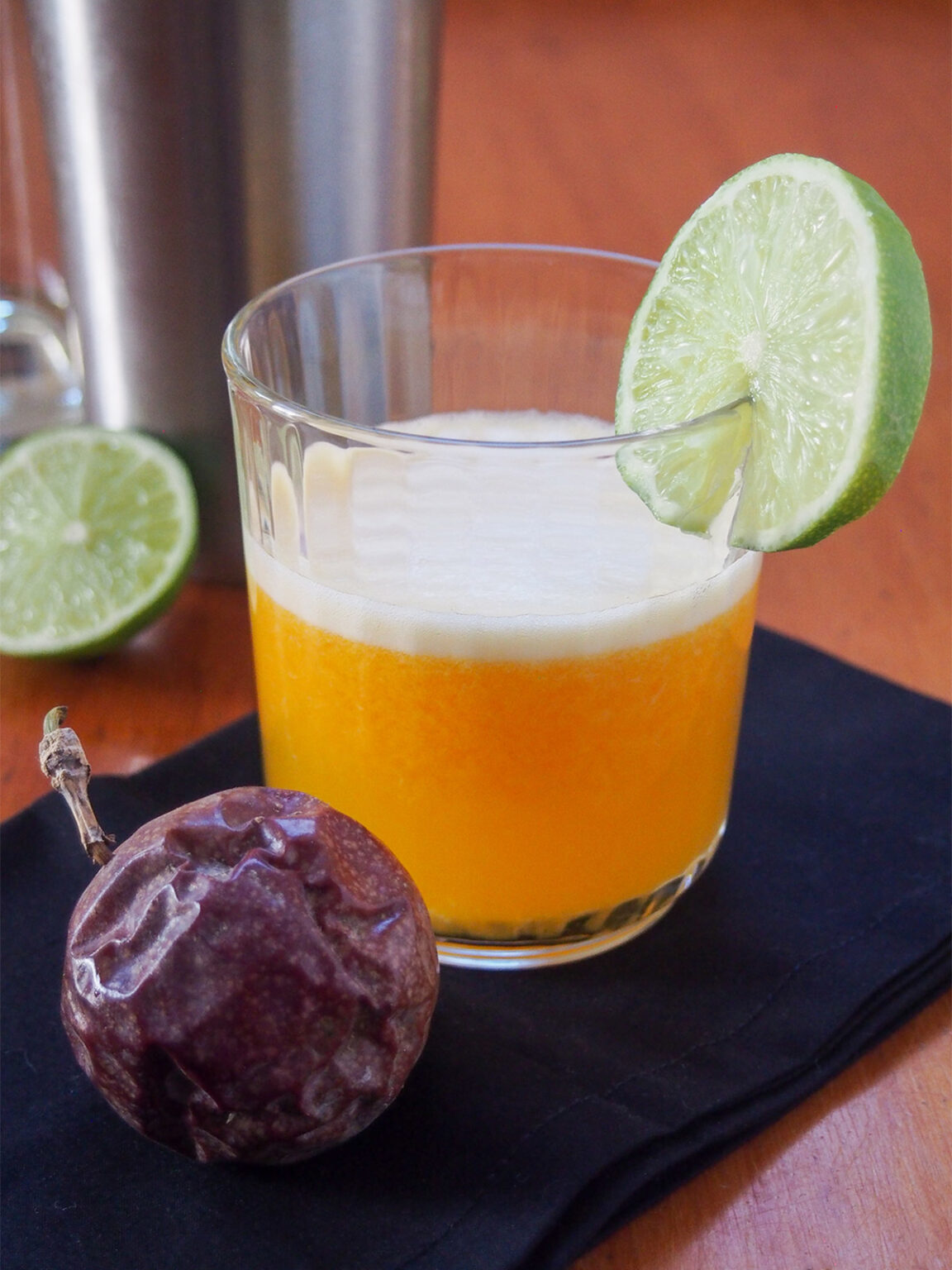 Maracuya sour (passion fruit pisco sour) - Caroline's Cooking