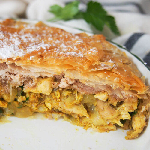 Moroccan pastilla (great for leftovers) - Caroline's Cooking