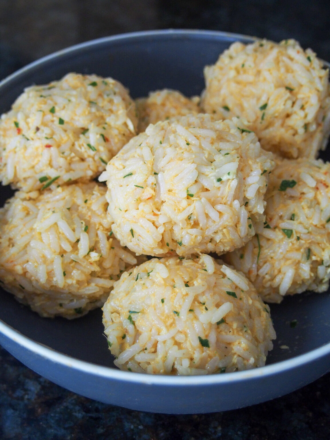 Nam khao (Lao crispy rice salad) - Caroline's Cooking