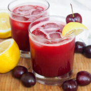 Cherry lemonade - Caroline's Cooking