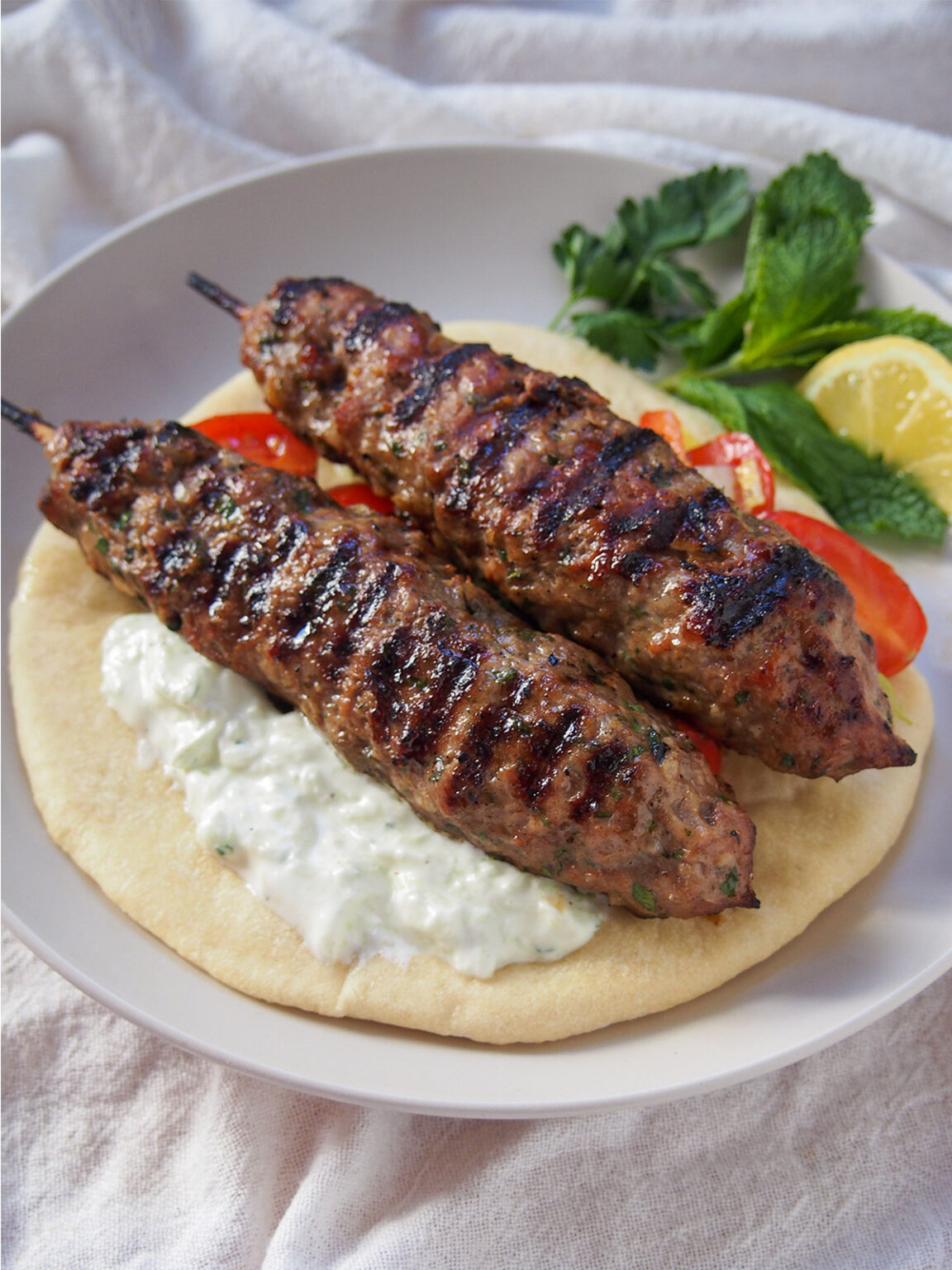 Lamb kofta (köfte) - Caroline's Cooking