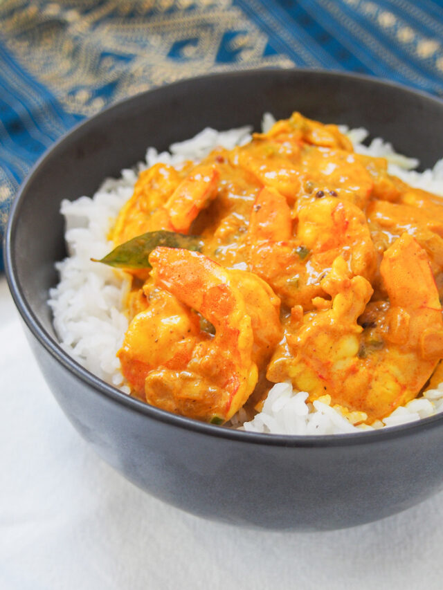 Malabar prawn curry (Malabar shrimp) - Caroline's Cooking