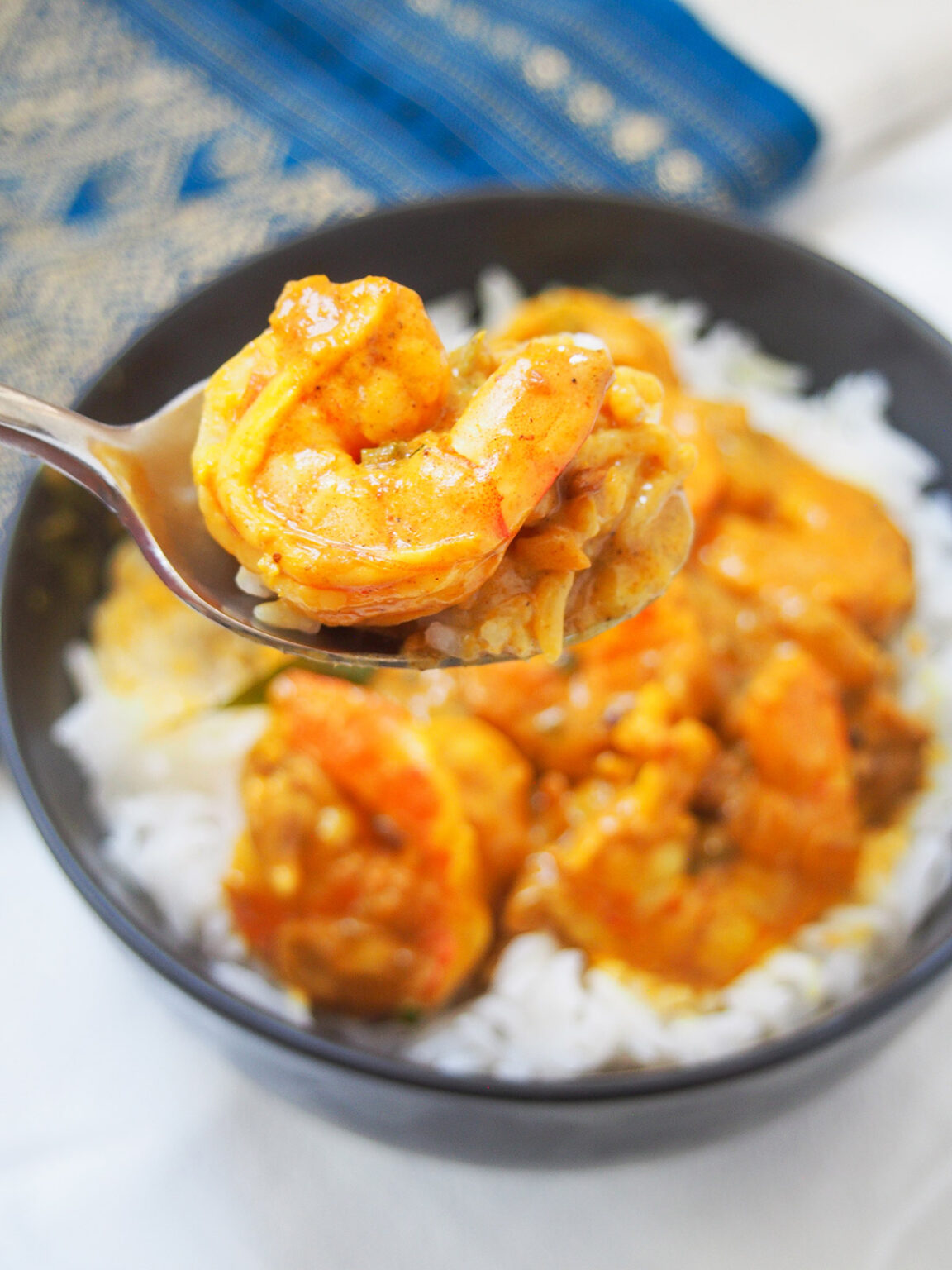 Malabar prawn curry (Malabar shrimp) - Caroline's Cooking