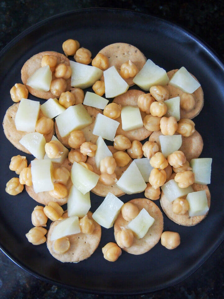 Papdi chaat (Indian street food snack) - Caroline's Cooking