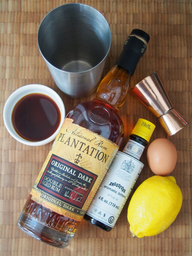 Rum sour - Caroline's Cooking