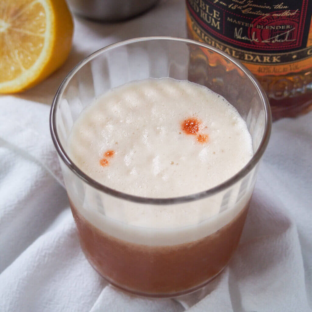 Rum sour - Caroline's Cooking