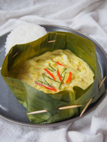 Cambodian fish amok (amok trey) - Caroline's Cooking