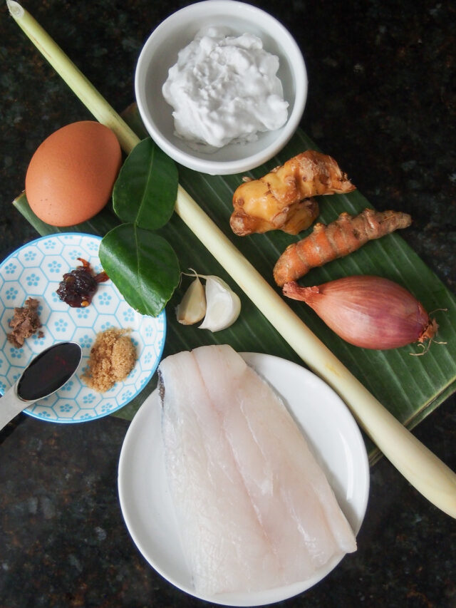 Cambodian fish amok (amok trey) - Caroline's Cooking