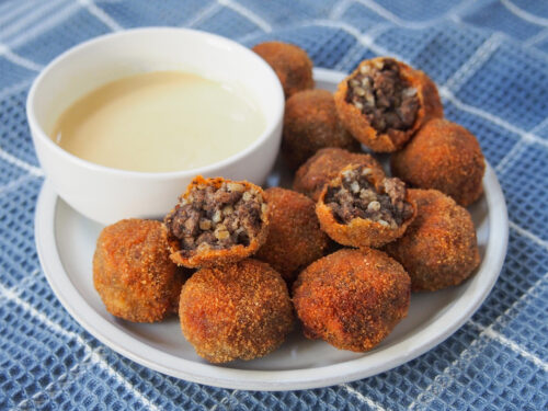 Haggis bon bons - Caroline's Cooking