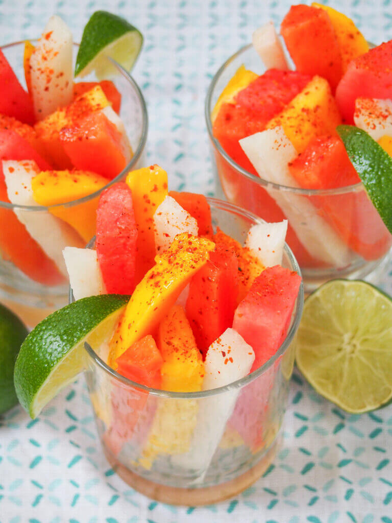 Mexican fruit cups - Caroline's Cooking