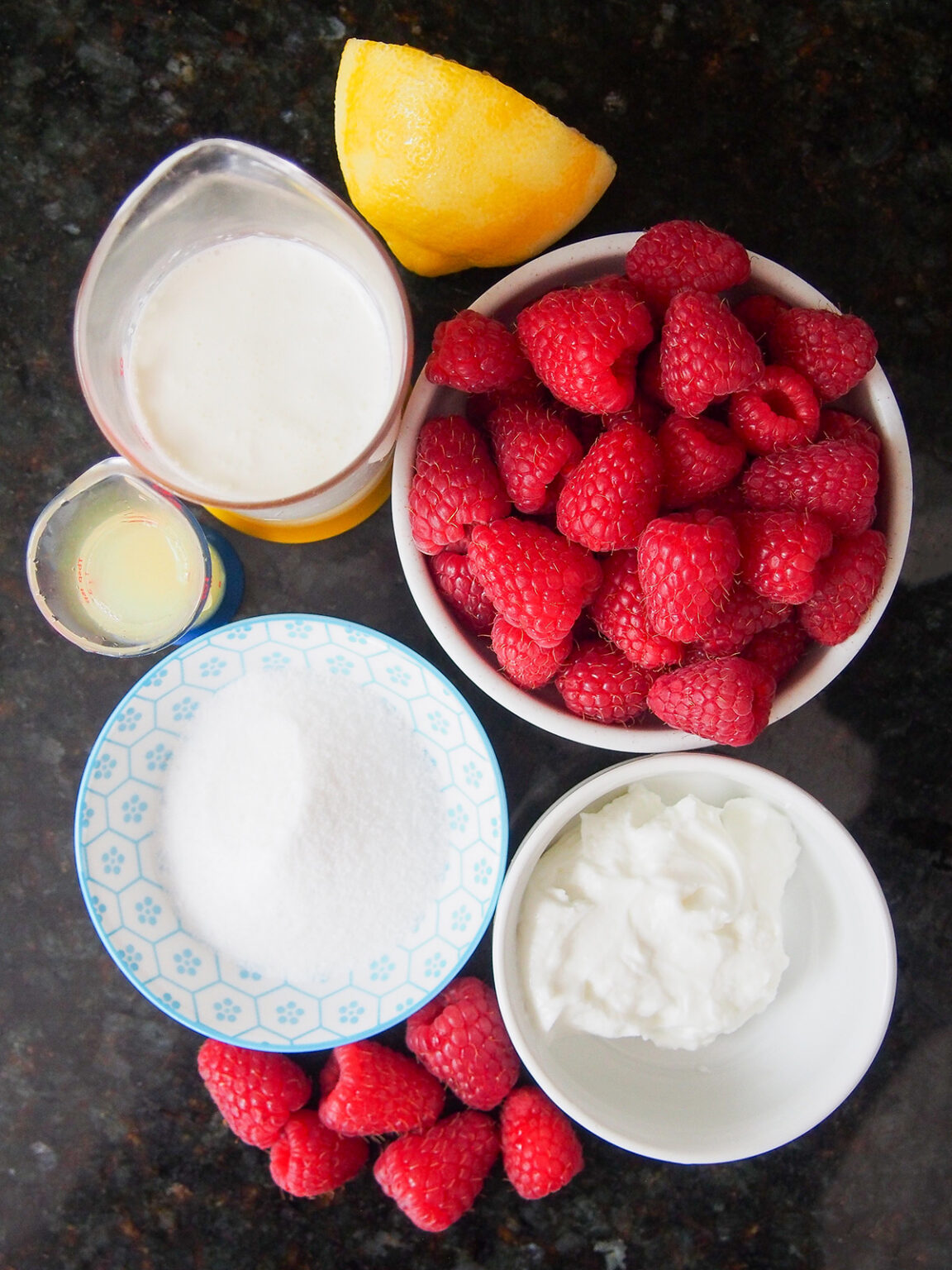 Raspberry fool - Caroline's Cooking