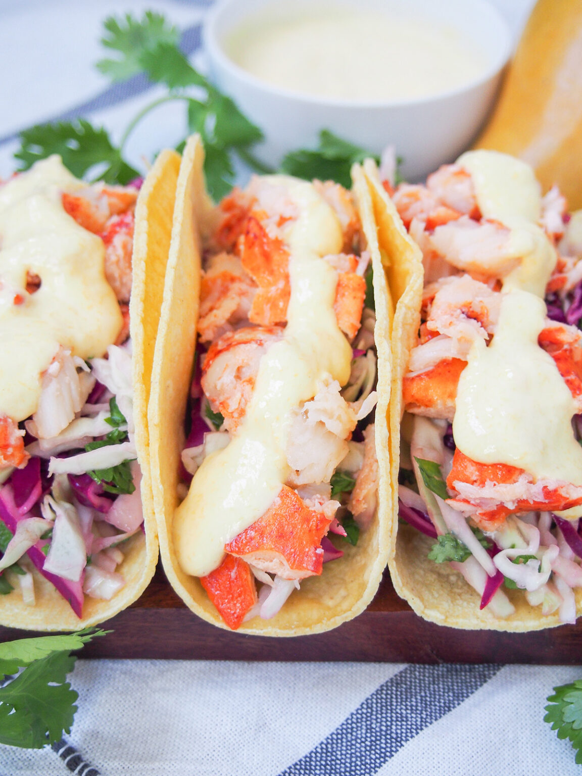Lobster tacos - Caroline's Cooking
