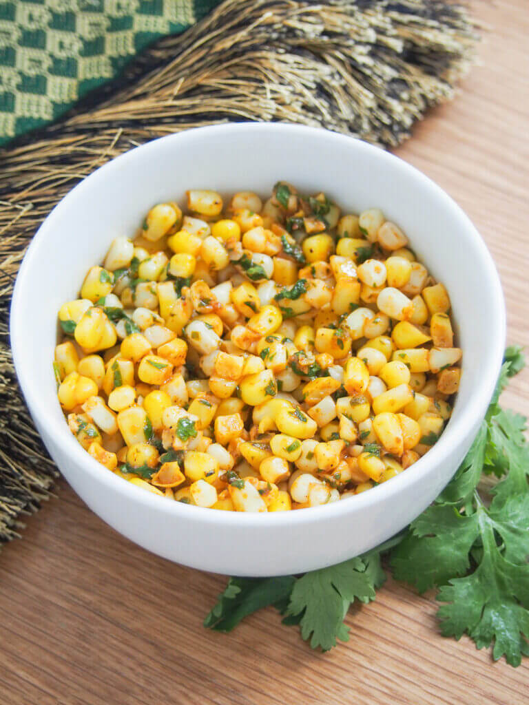 Masala corn - Caroline's Cooking