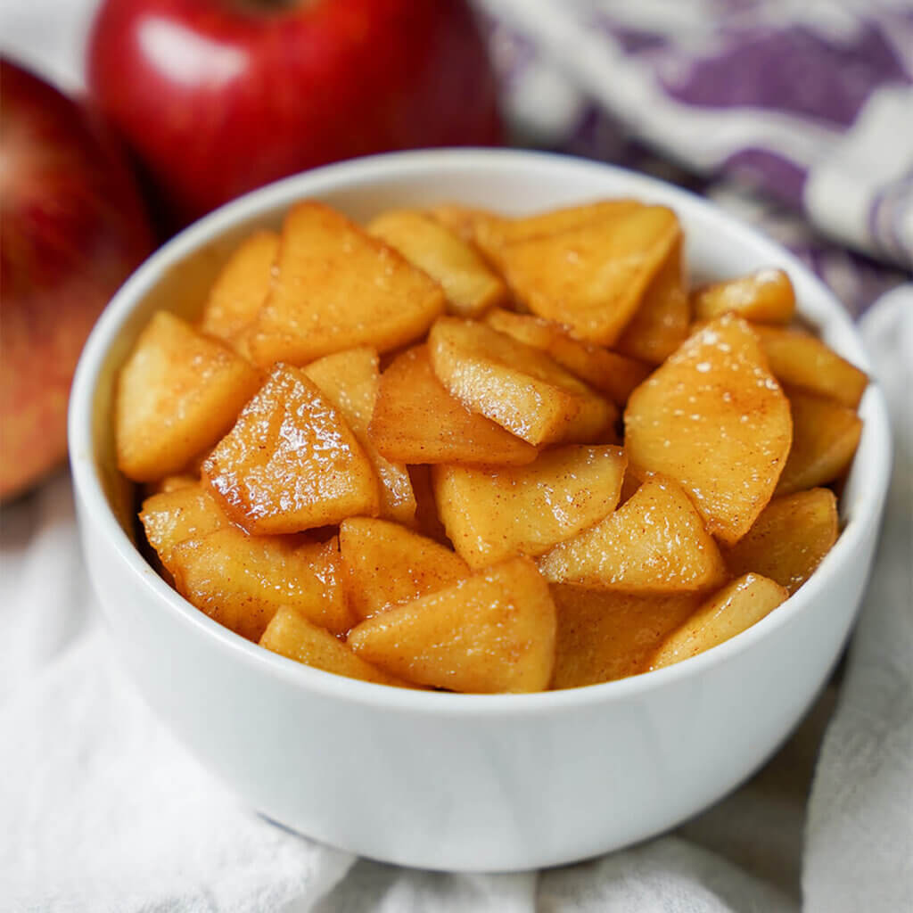 Caramelized apples - Caroline's Cooking