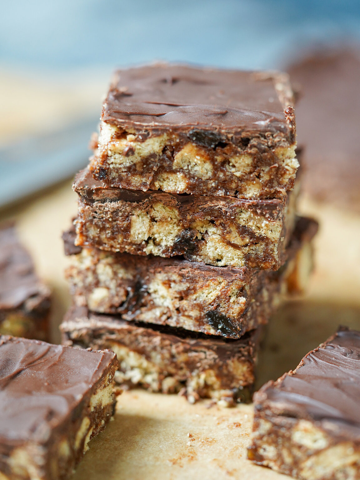 Chocolate tiffin - Caroline's Cooking