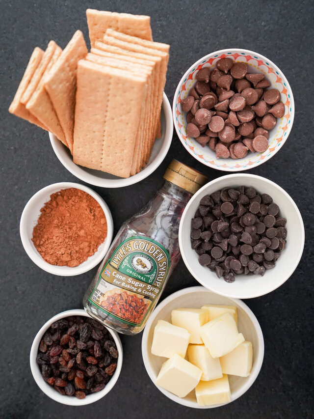 Chocolate tiffin - Caroline's Cooking