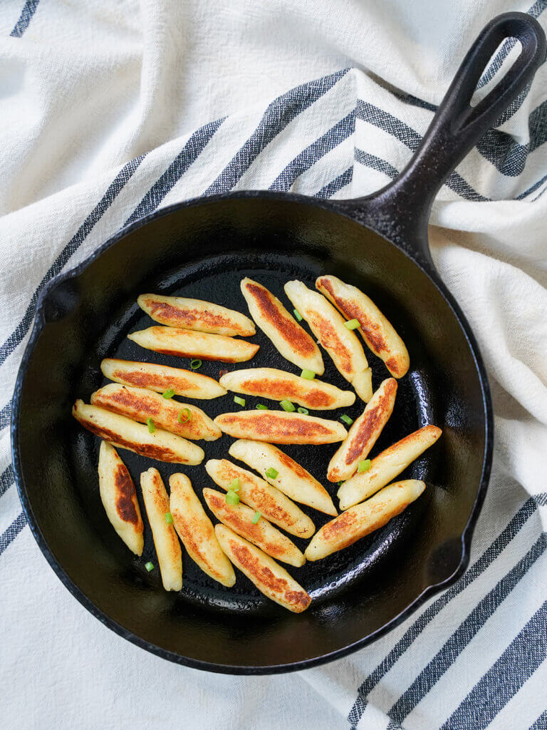 Schupfnudeln (German potato noodles) - Caroline's Cooking