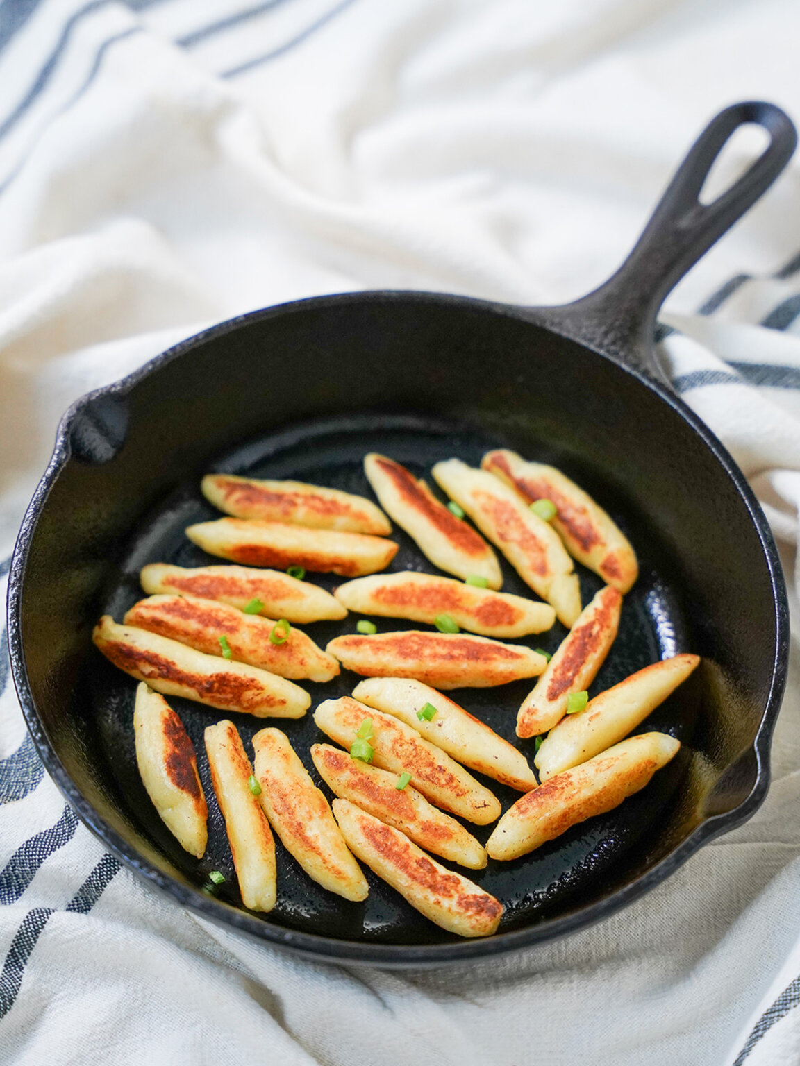 Schupfnudeln (German potato noodles) - Caroline's Cooking