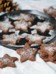 Basler brunsli (Swiss chocolate almond cookies) - Caroline's Cooking