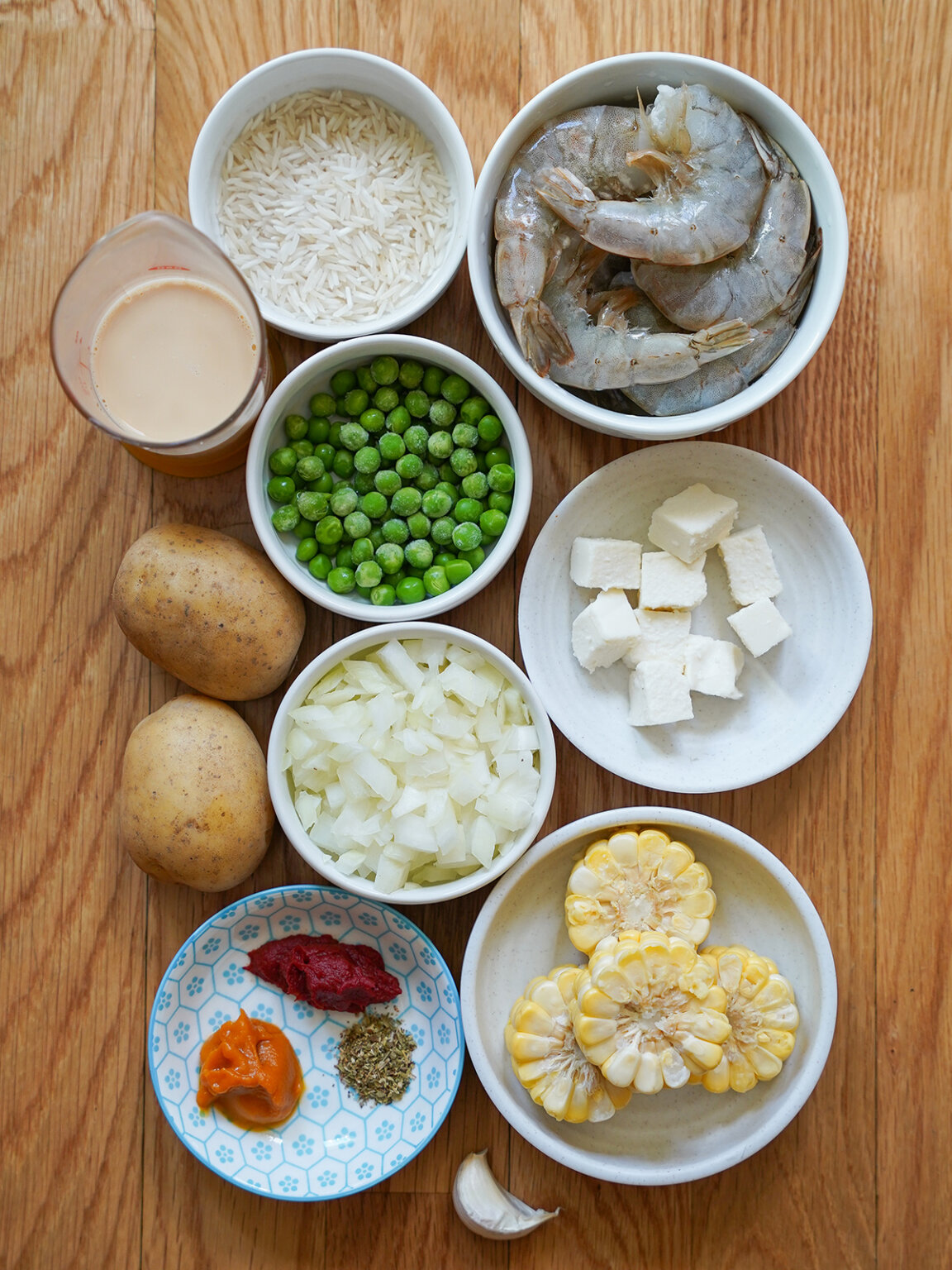 Chupe de camarones (Peruvian shrimp chowder) - Caroline's Cooking
