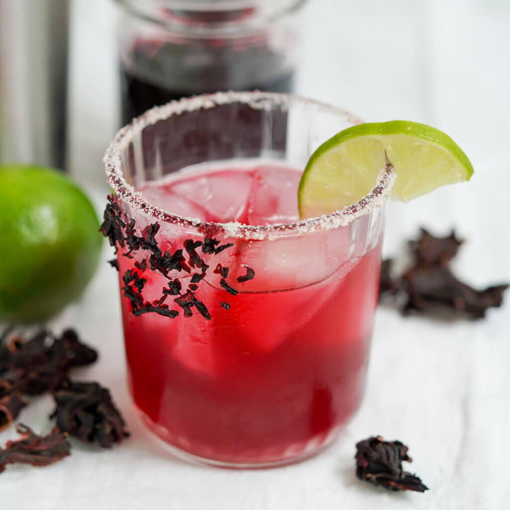 Hibiscus margarita - Caroline's Cooking