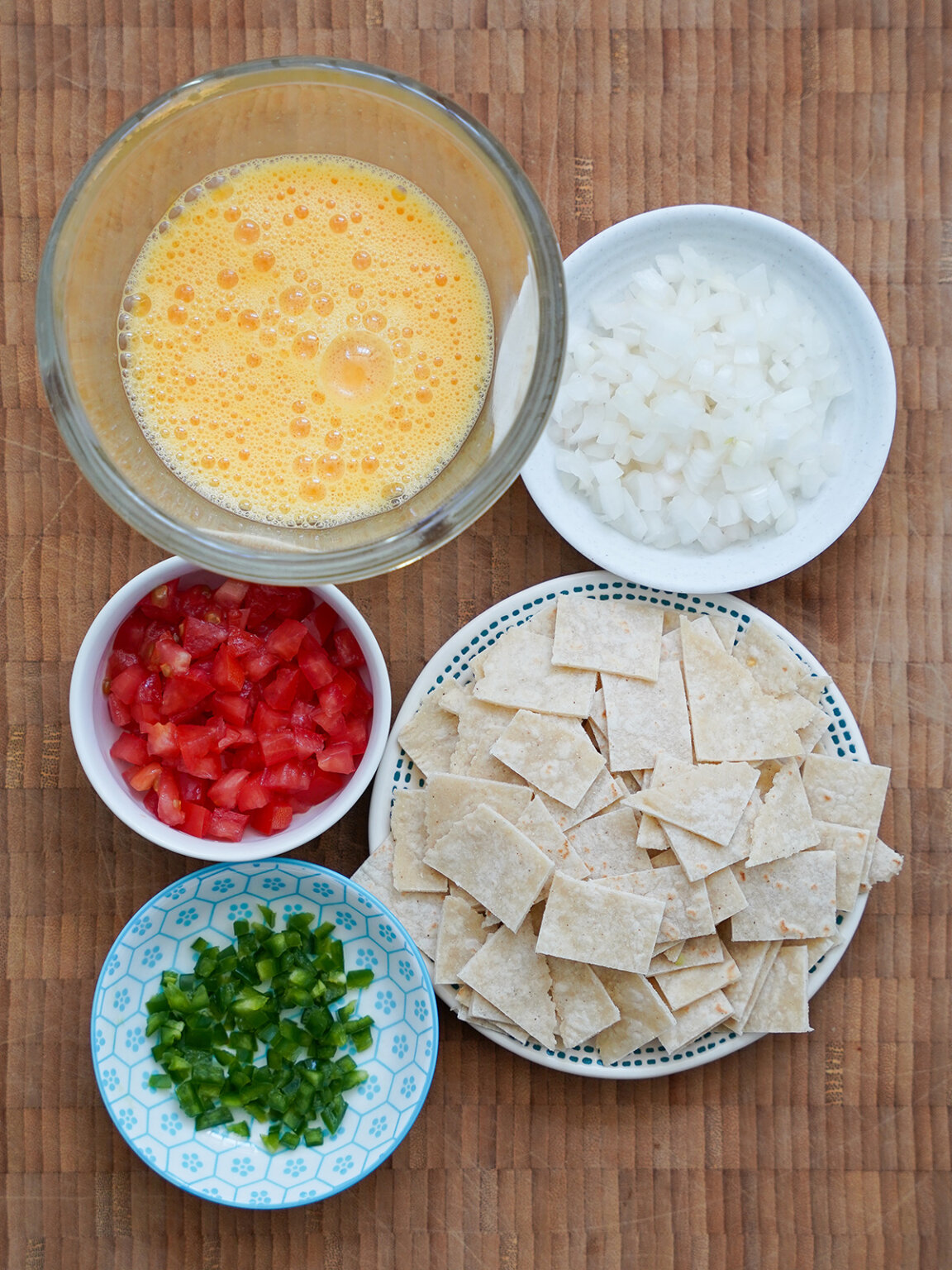 Mexican migas - Caroline's Cooking