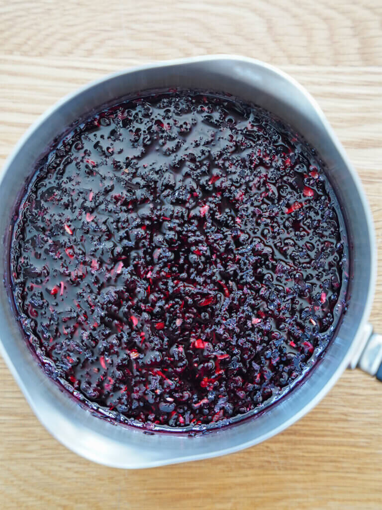 Hibiscus syrup - Caroline's Cooking