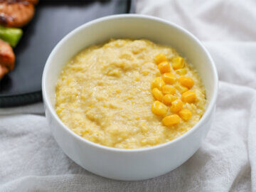 Fresh corn puree - Caroline's Cooking