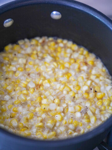 Fresh corn puree - Caroline's Cooking