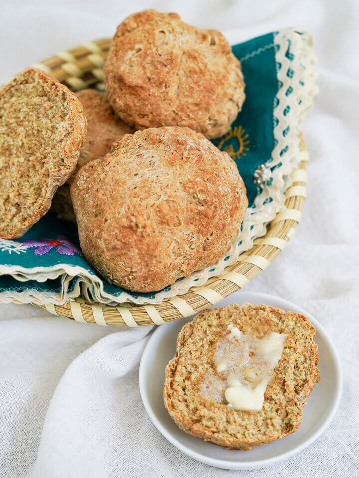 Irish soda bread rolls - Caroline's Cooking