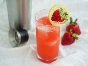 Strawberry collins - Caroline's Cooking